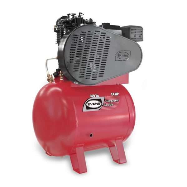 Compresor Evans E23G14THAE-300 Aire Lubricado 14HP Gasolina