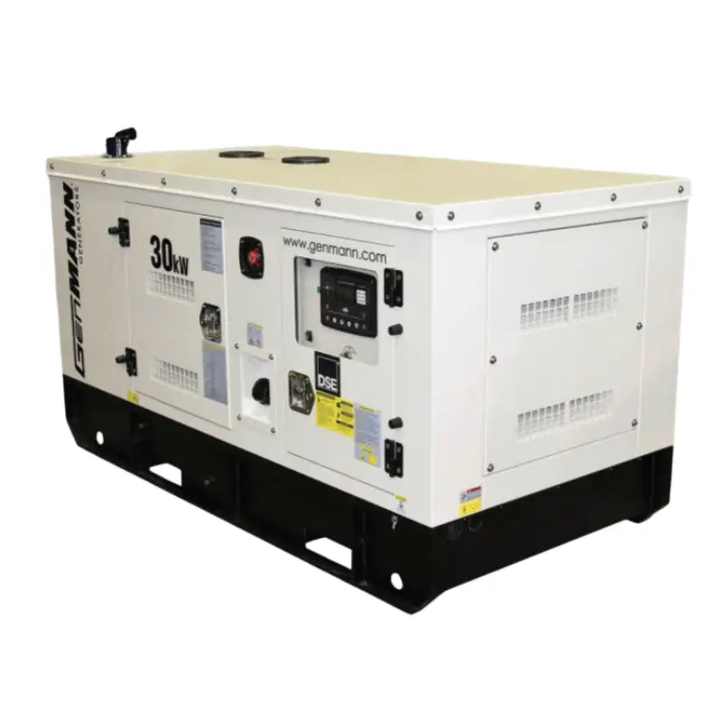 Planta Eléctrica Diésel con Caseta GenMANN GMD30-4B3.9-G12-3A-220-VCA | Llegamos a todo México ...